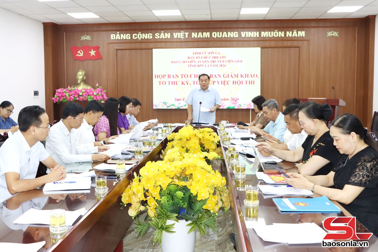 Chuẩn bị tổ chức Hội thi Báo cáo viên, Tuyên truyền viên giỏi tỉnh Sơn ...