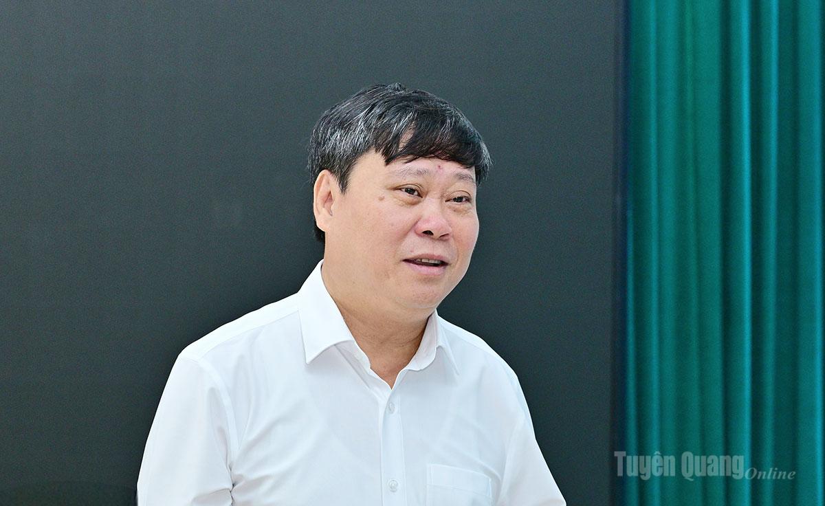 Meeting to discuss the organization of the 1st Tuyen Quang Newspaper ...