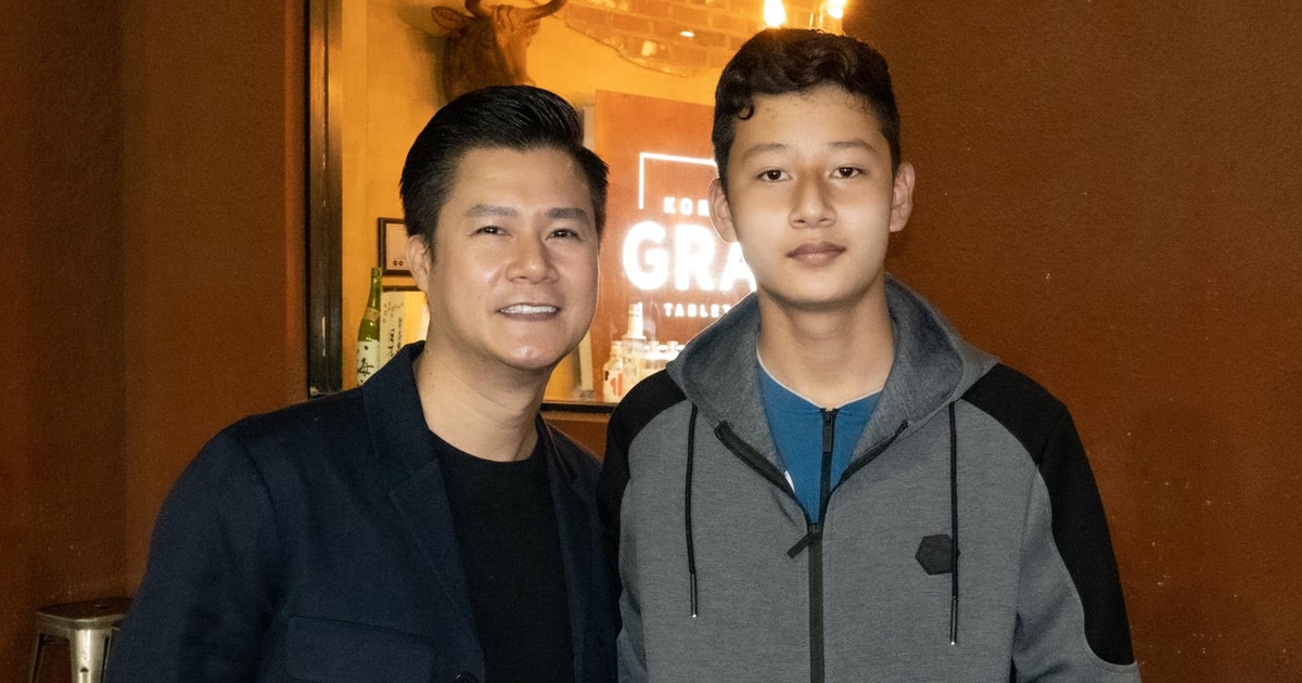 Con trai của Quang Dũng và Jennifer Phạm gây chú ý