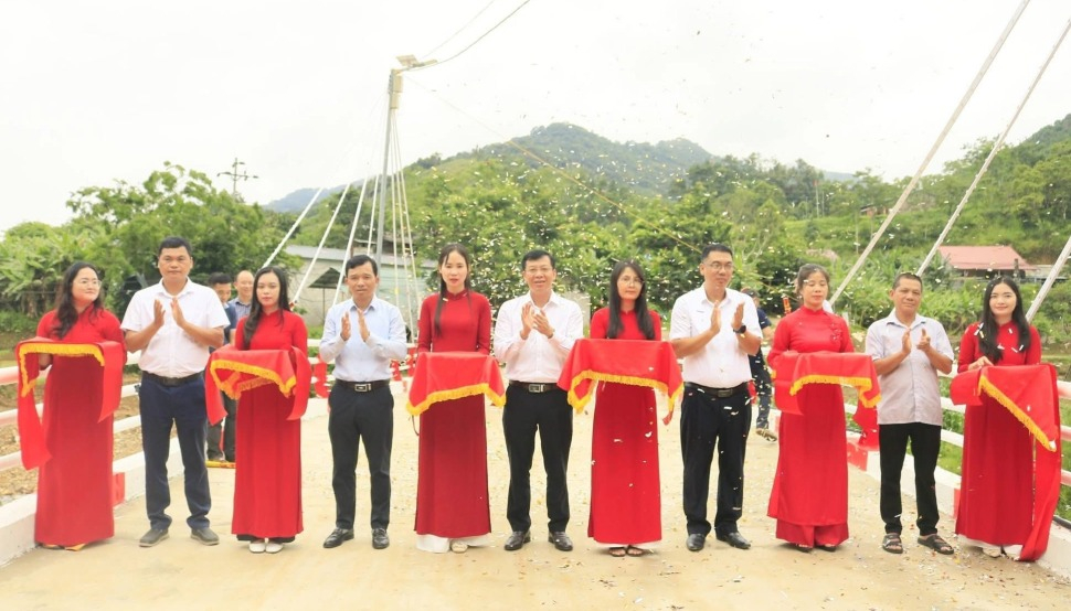 Khánh thành 4 công trình dân sinh tại xã Minh Khai - Báo Cao Bằng điện tử