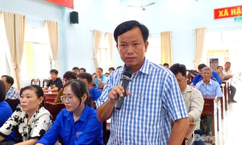 Para pemilih di komune Hoi Cu dan Hau My prihatin terhadap banyak isu ...