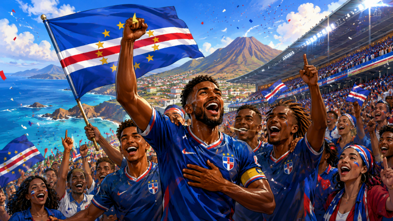 Cape Verde – a nation participating for the first time and breaking a ...