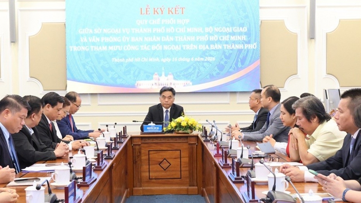 Ký kết Quy chế phối hợp giữa Sở Ngoại vụ, Bộ Ngoại giao và Văn phòng ...