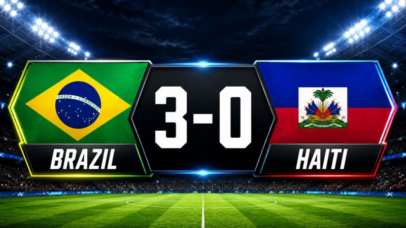 Brazil's resounding victory over Haiti led to an unprecedented World ...