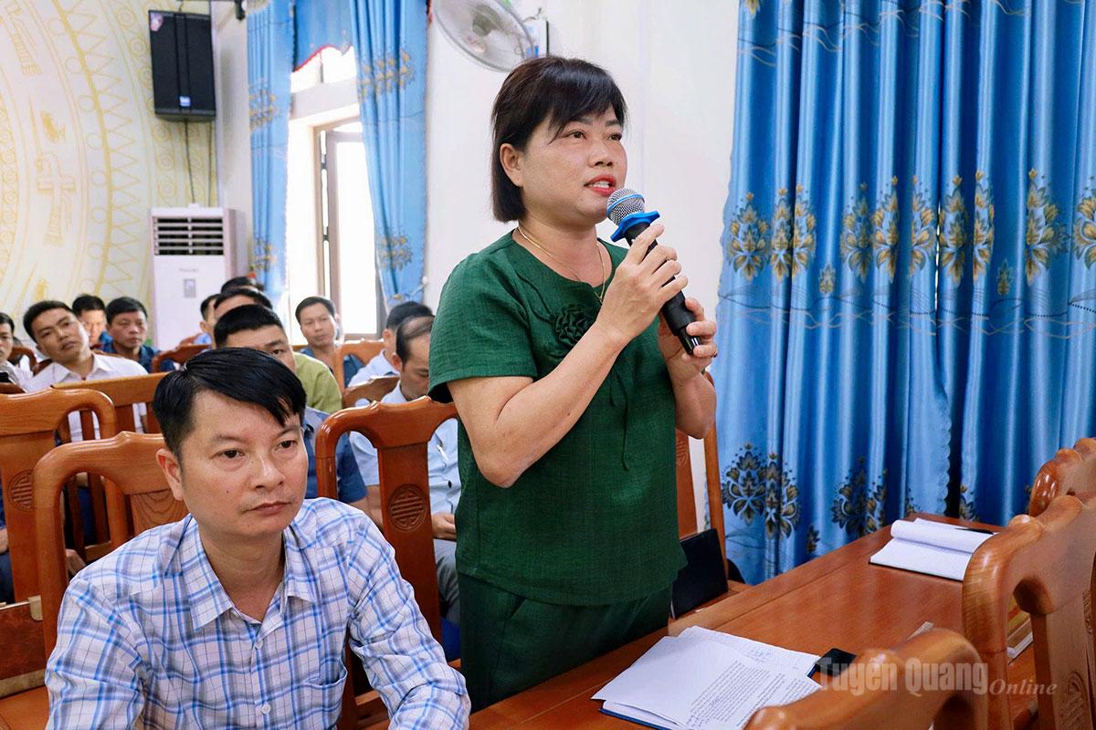 Delegation No. 01 of the Tuyen Quang Provincial People's Council met ...