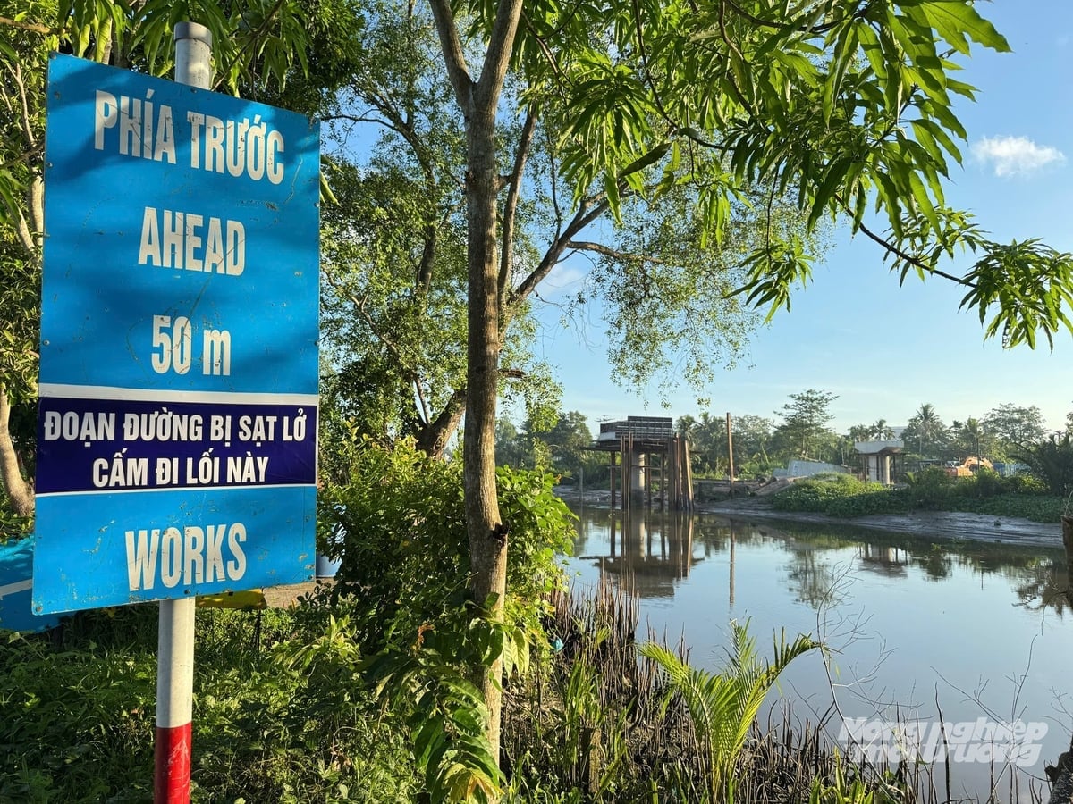 Can Tho pilnie reaguje na erozję brzegów rzeki Ba Lang, przepływającej ...