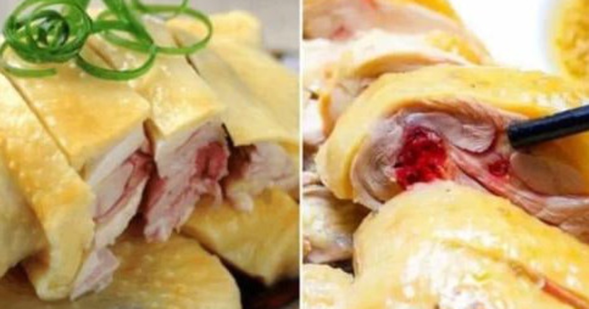 The fact that boiled chicken still has red bones doesn't mean it's ...