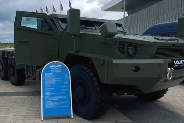 Xe bọc thép tàng hình Volat đã được ra mắt tại Belarus