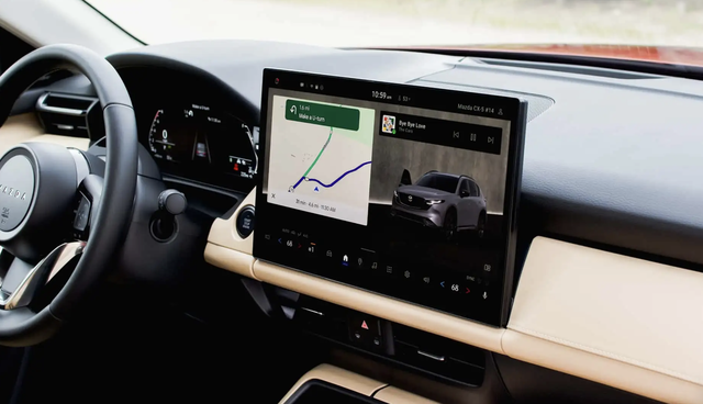 Mazda claims that large touchscreens are no more distracting than ...