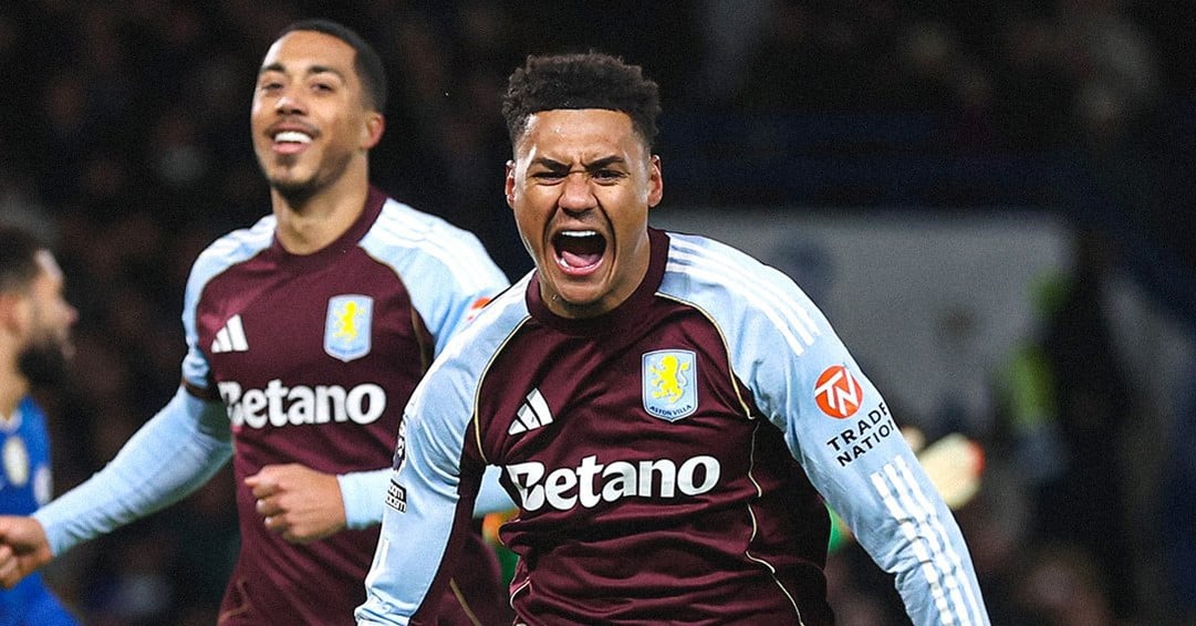 Aston Villa came from behind to beat Chelsea thanks to a brace from ...