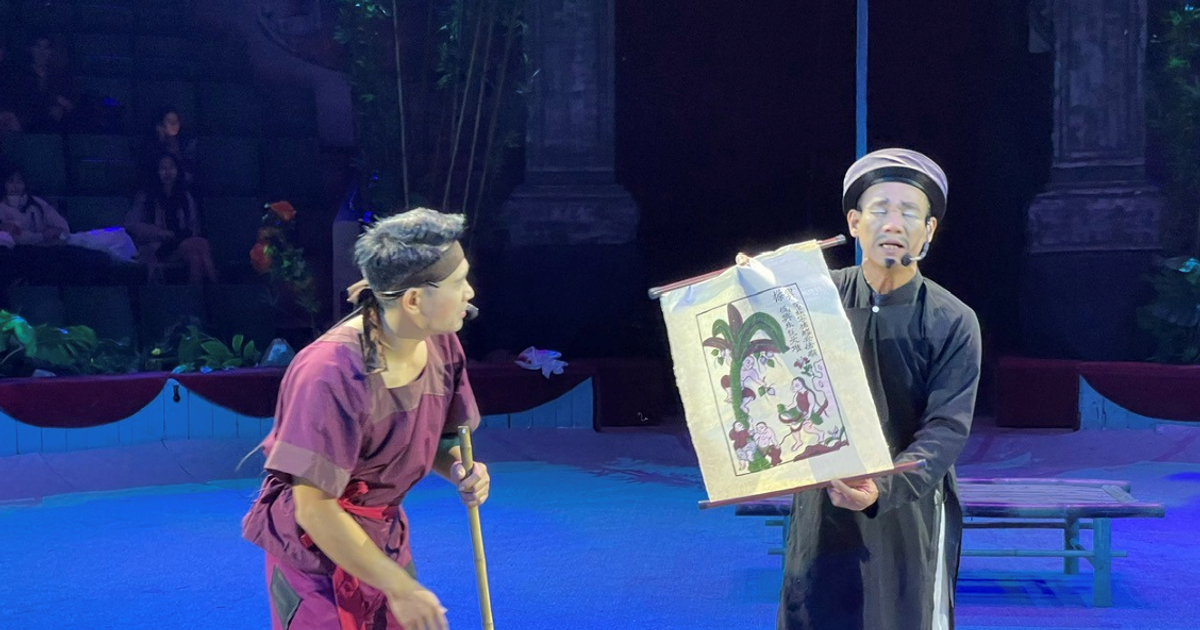'Dong Ho Folk Painting Circus' blends folk art with contemporary stage ...