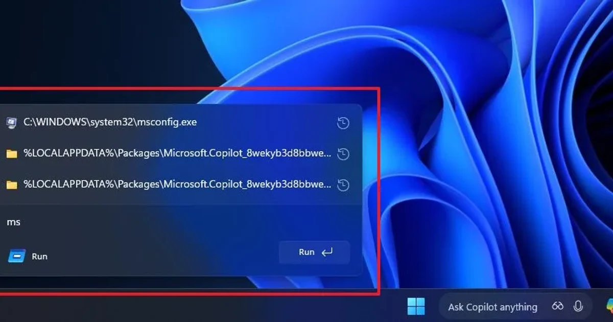 របៀបប្រើប្រាស់ចំណុចប្រទាក់ប្រអប់ Run ថ្មីនៅលើ Windows 11