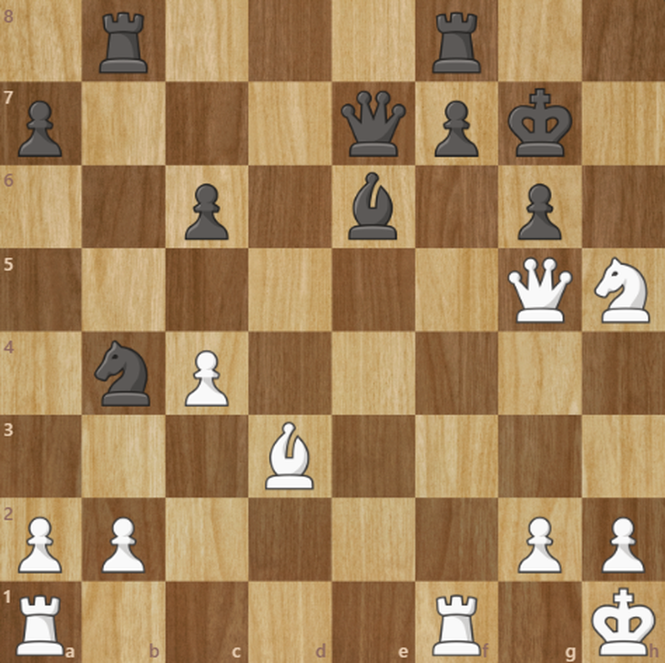 A brilliant move by a 14-year-old Vietnamese chess player defeats the ...