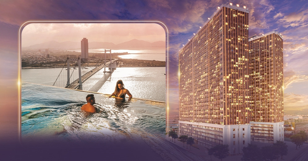 Wyndham Danang Golden Bay - không gian nghỉ dưỡng dát vàng bên vịnh biển