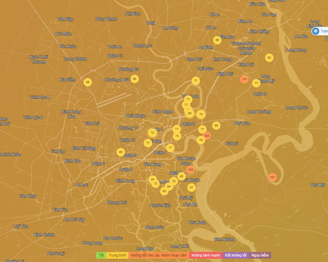 Cool weather is enveloping Ho Chi Minh City and Southern Vietnam.